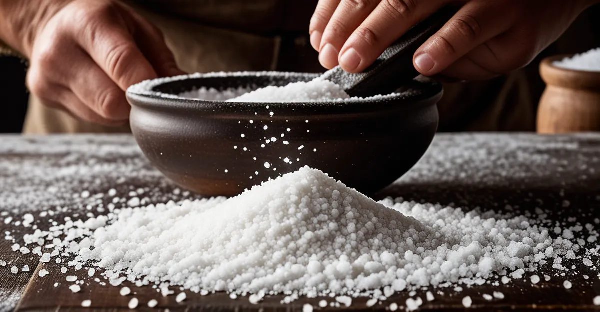 Moudre du sel avec mortier : la clé des saveurs authentiques - Cuisine ...